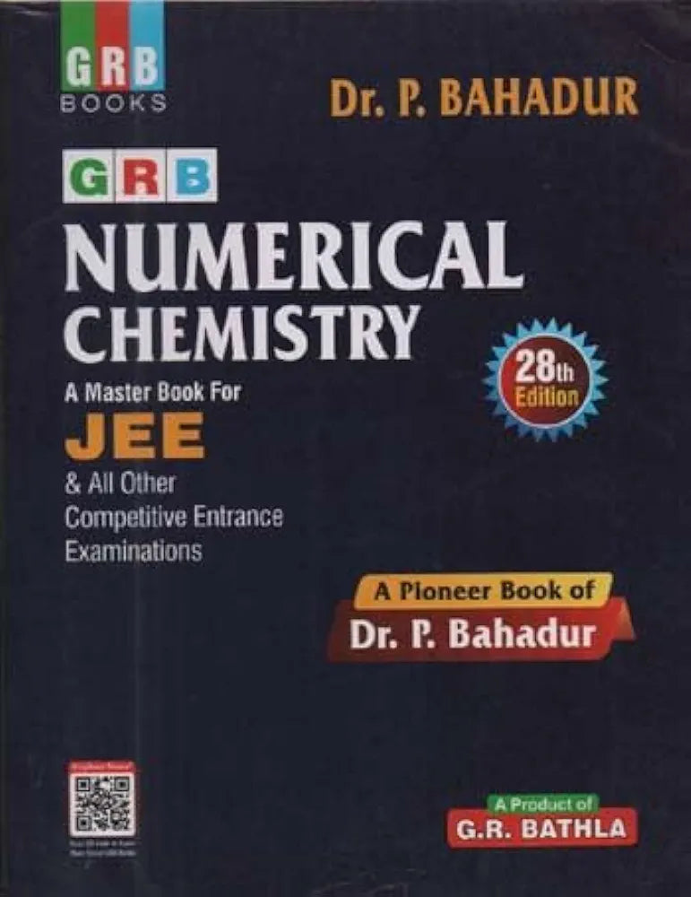 NUMERICAL CHEMISTRY A MASTER BOOK FOR JEE (ALL OTHER COMPETITIVE ENTRA ...