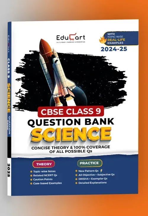 Educart CBSE Question Bank Class 9 Science 2024-25 (For 2025 Board Exa ...