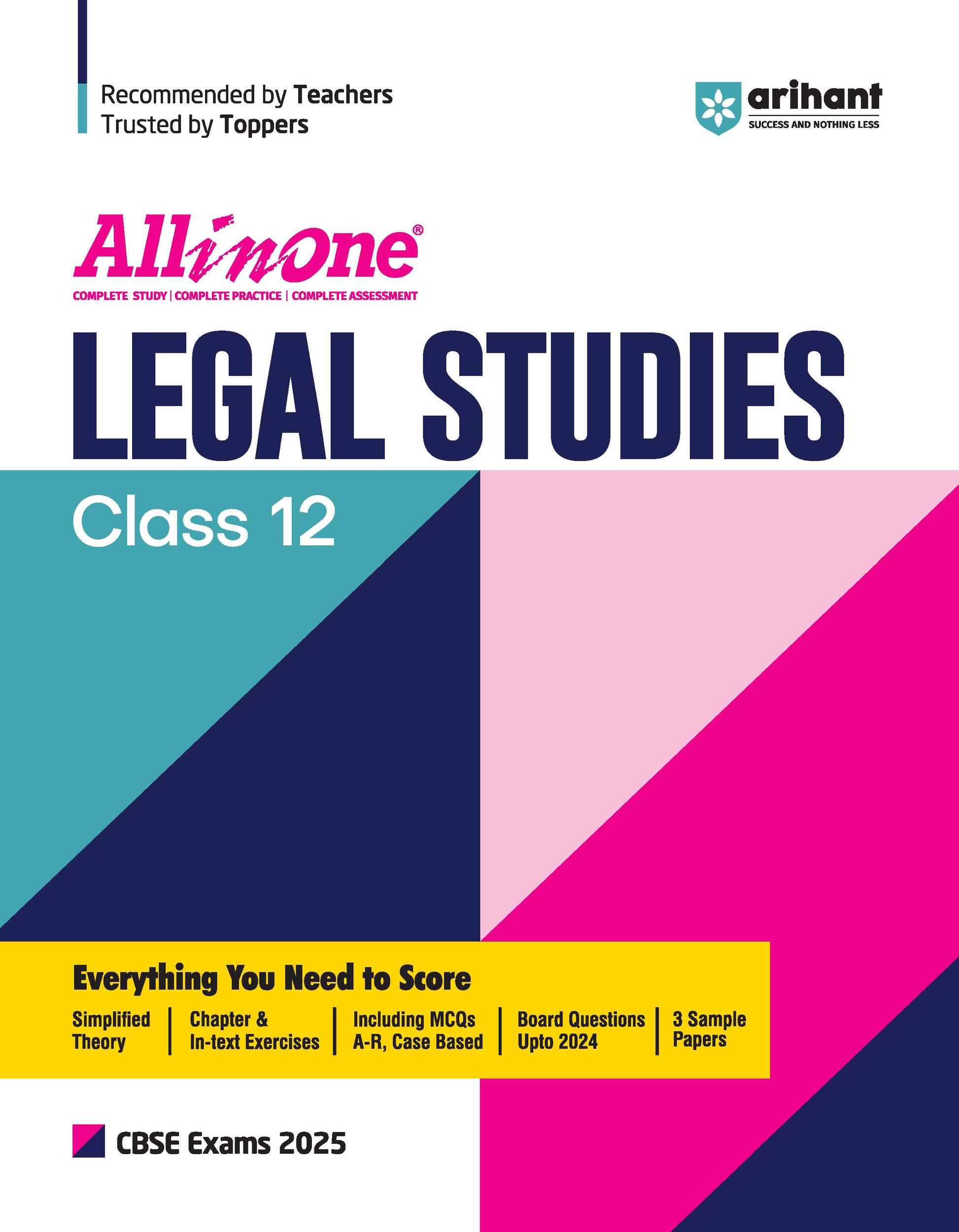 CBSE All in One Legal Studies Class 12 Exam 2025-26 | Simplified Theor ...
