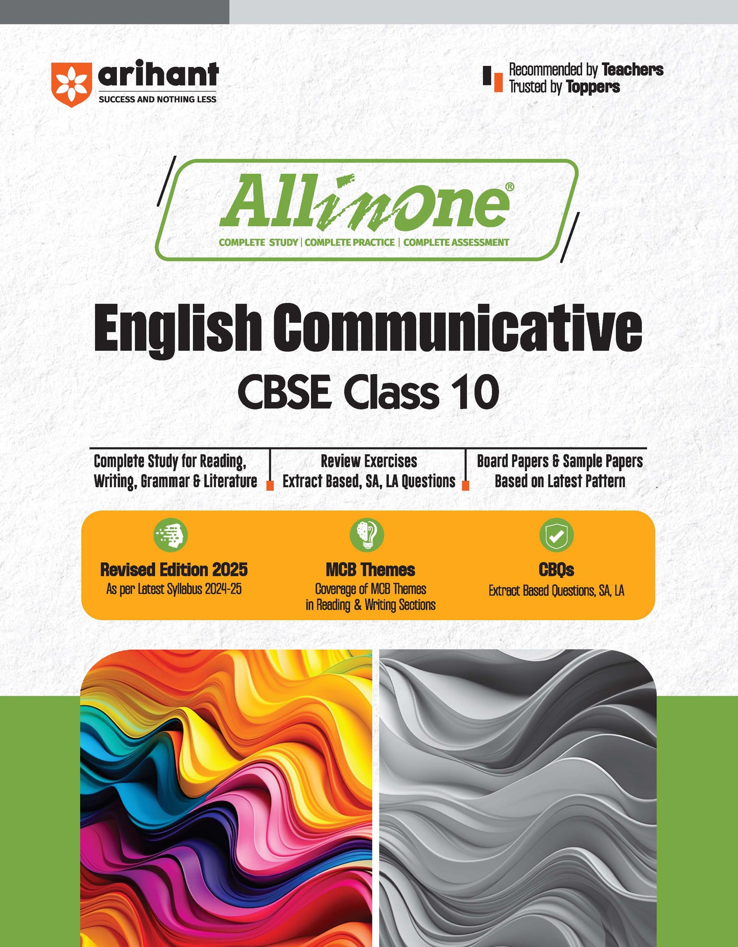 CBSE All in one English Communicative Class 10 Exam 2026 | Reading, Wr ...
