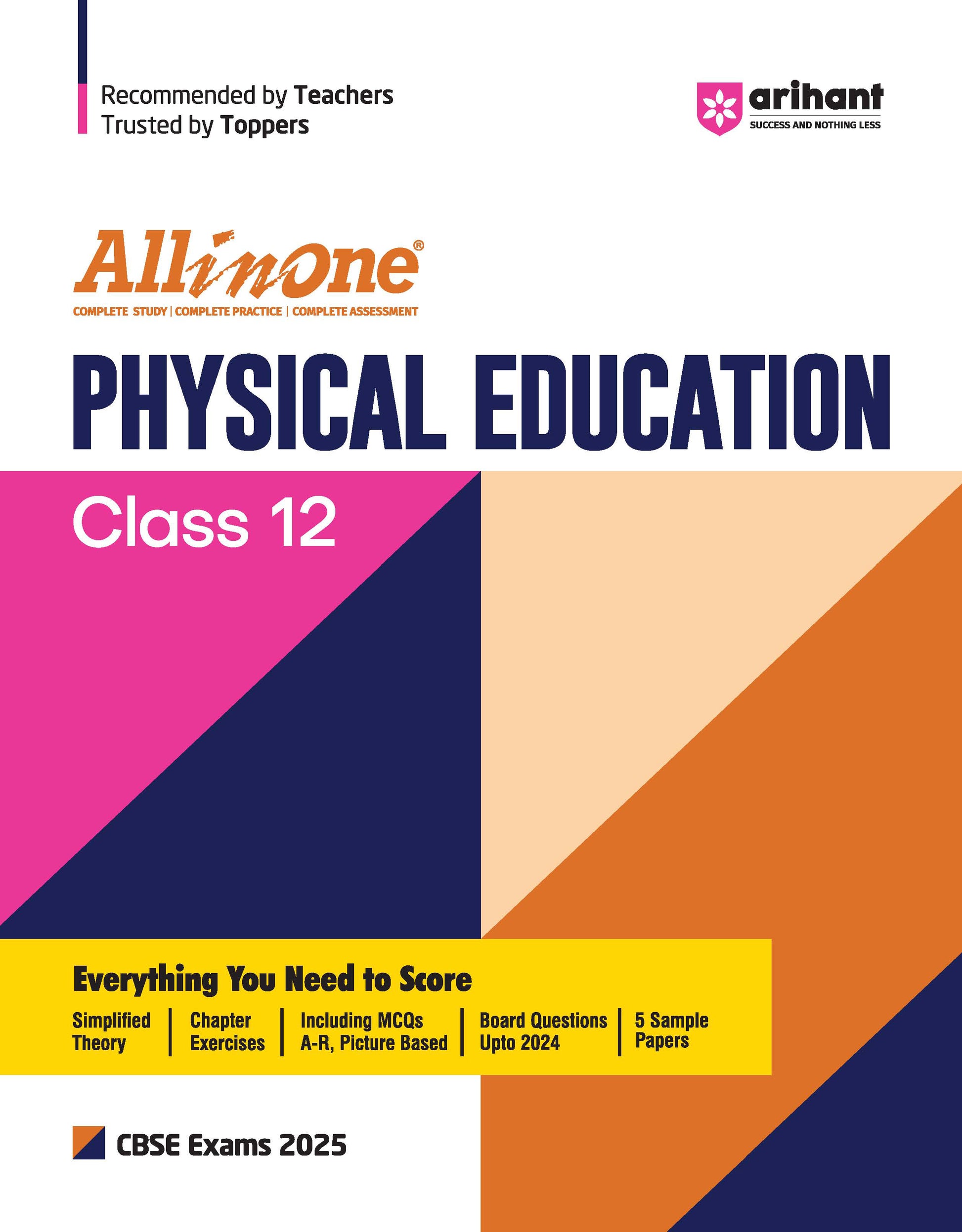 Arihant All in One Physical Education Class 12 for CBSE Exams 2025-26 ...