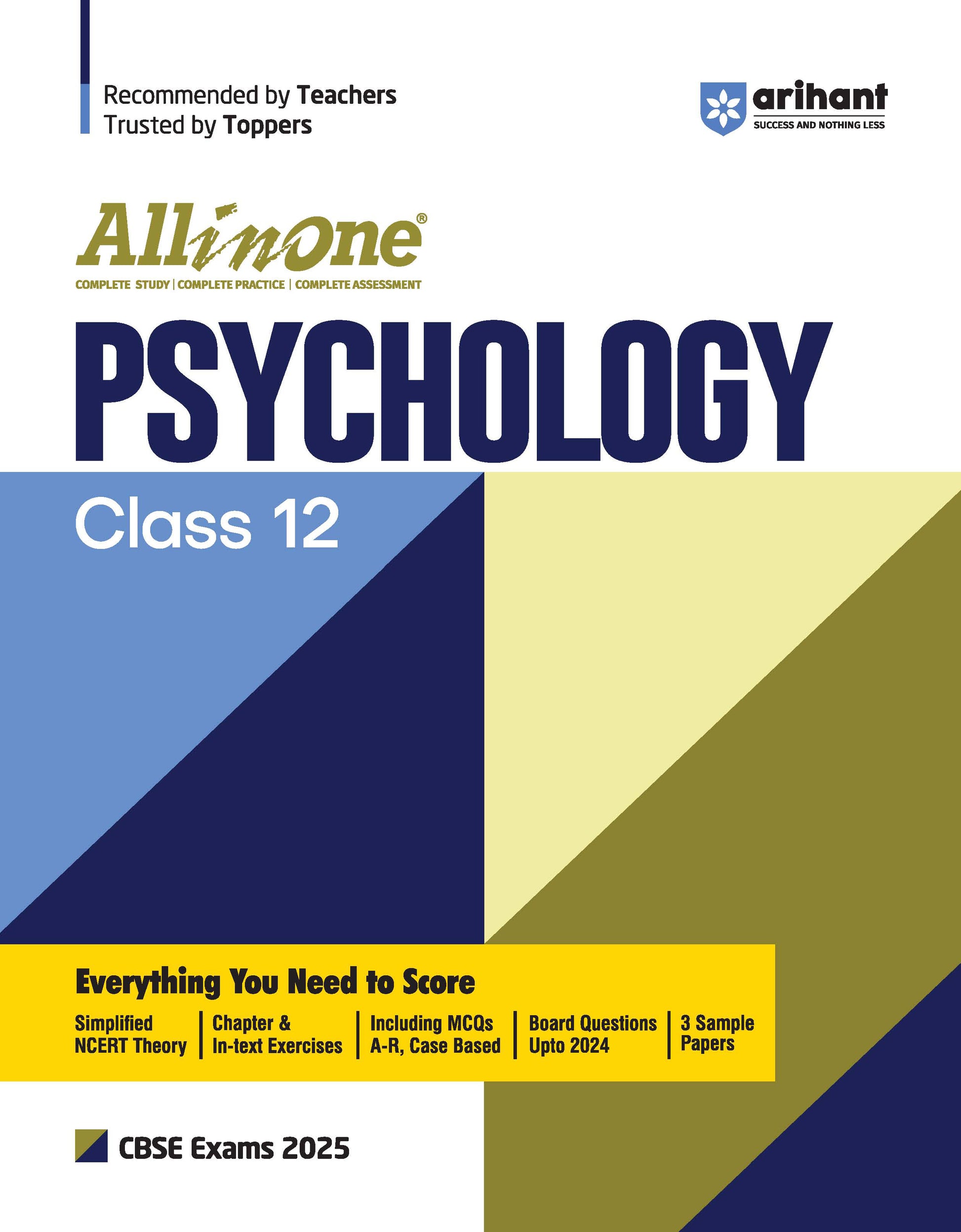 All in One Psychology Class 12 for CBSE Exam 2026-27 | NCERT Based Com ...