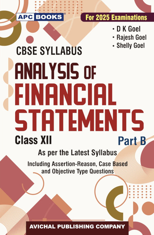 Analysis of Financial Statements Class XII, Part-B (Including Project ...