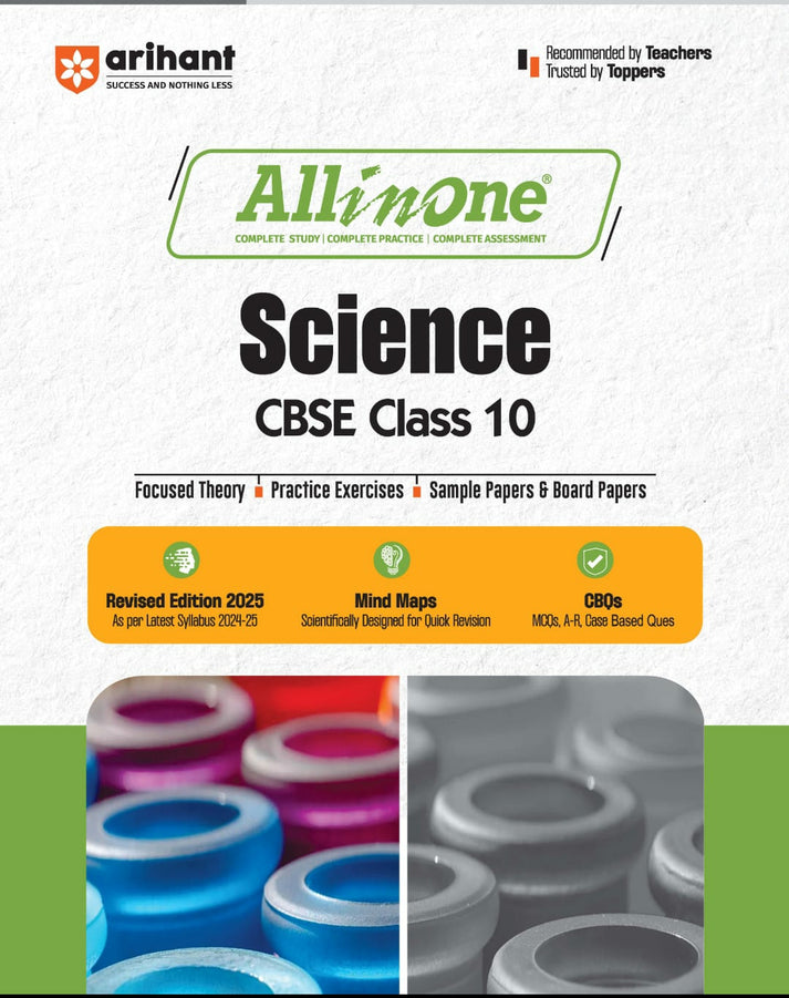 CBSE All in one Science Class 10 Exam 2026| Focused Theory, Practice E ...