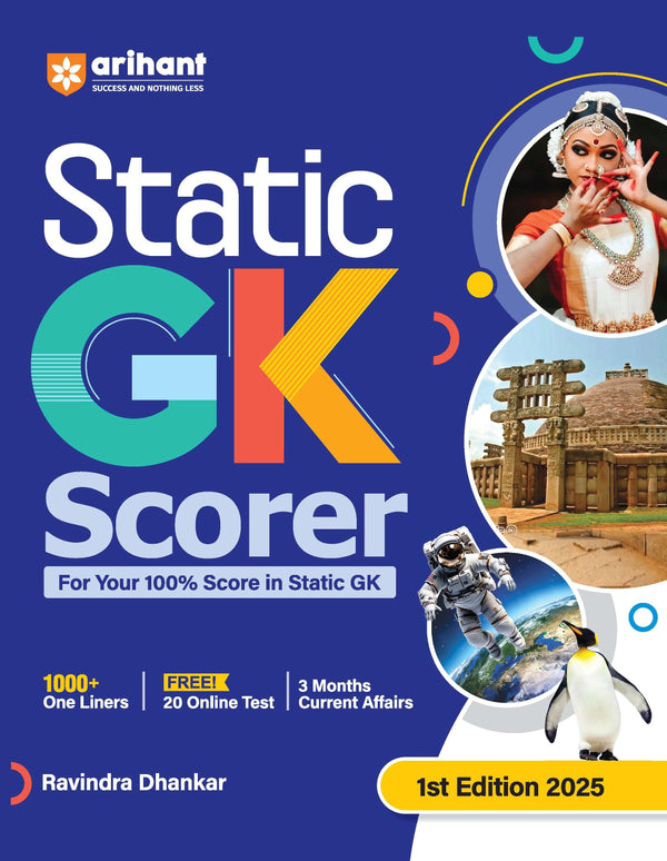 Static GK Scorer | First Edition 2025 | English Medium – OneTouch Book
