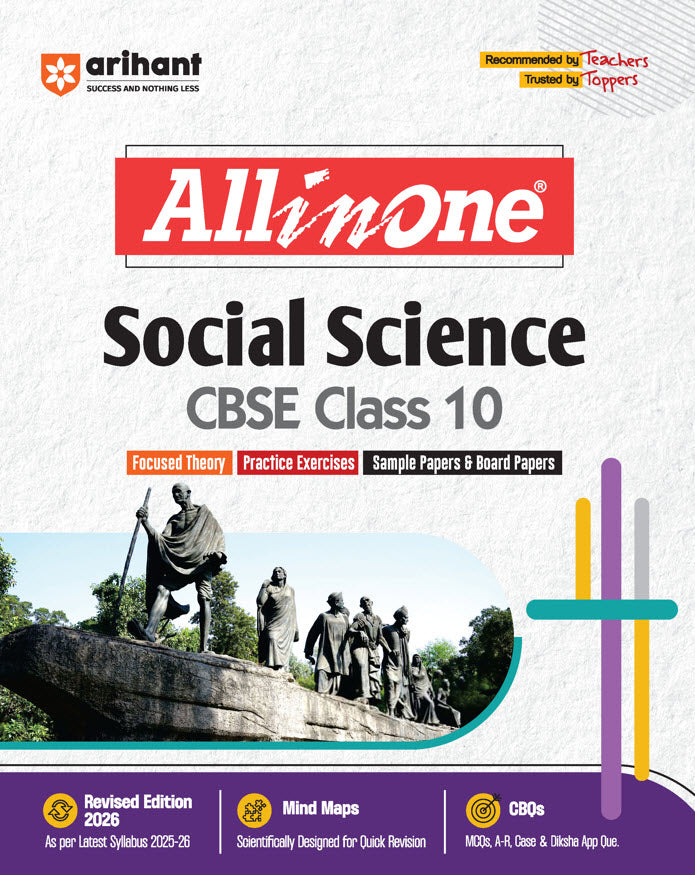 CBSE All in One Social Science Class 10 Exam 2025-26 | Practice Exerci – OneTouch Book