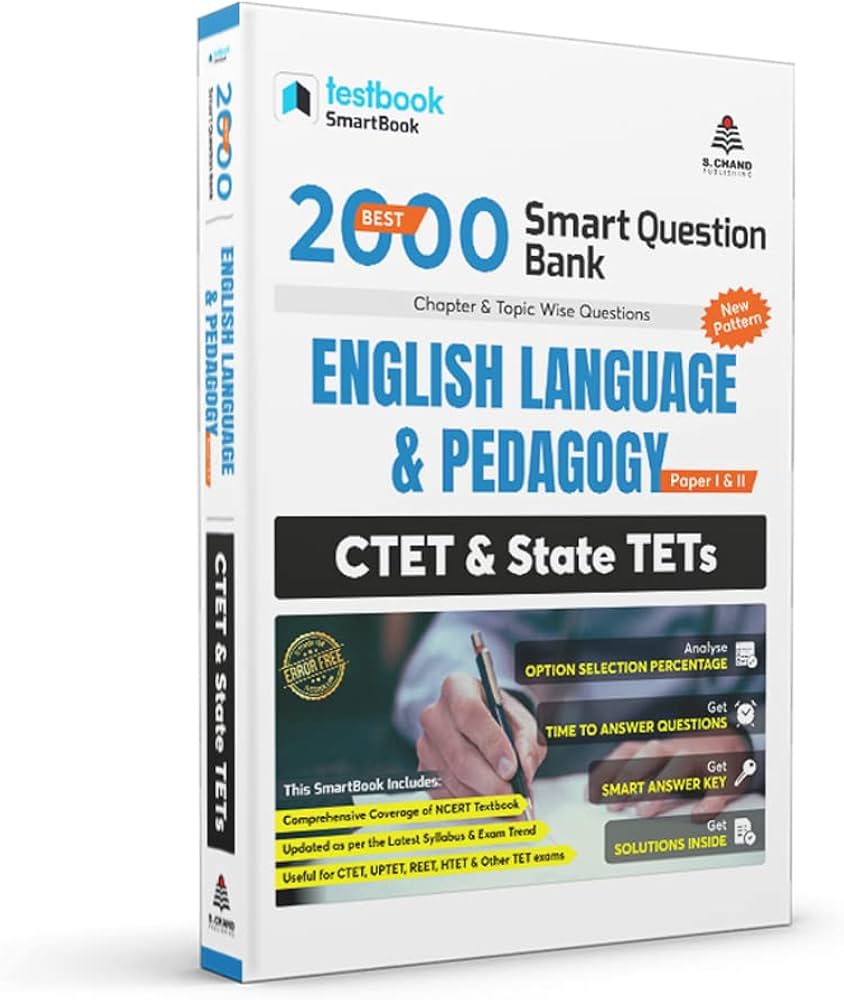 Best 2000 Smart Question Bank English Language & Pedagogy Papers I & I ...