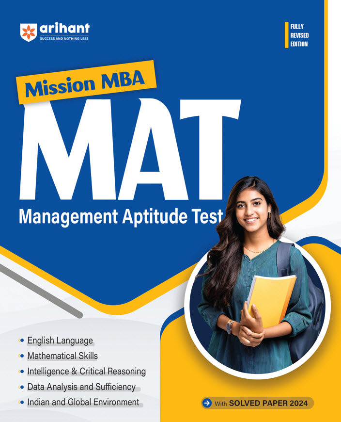 Mission MBA MAT (Management Aptitude Test) 2025-26 – OneTouch Book