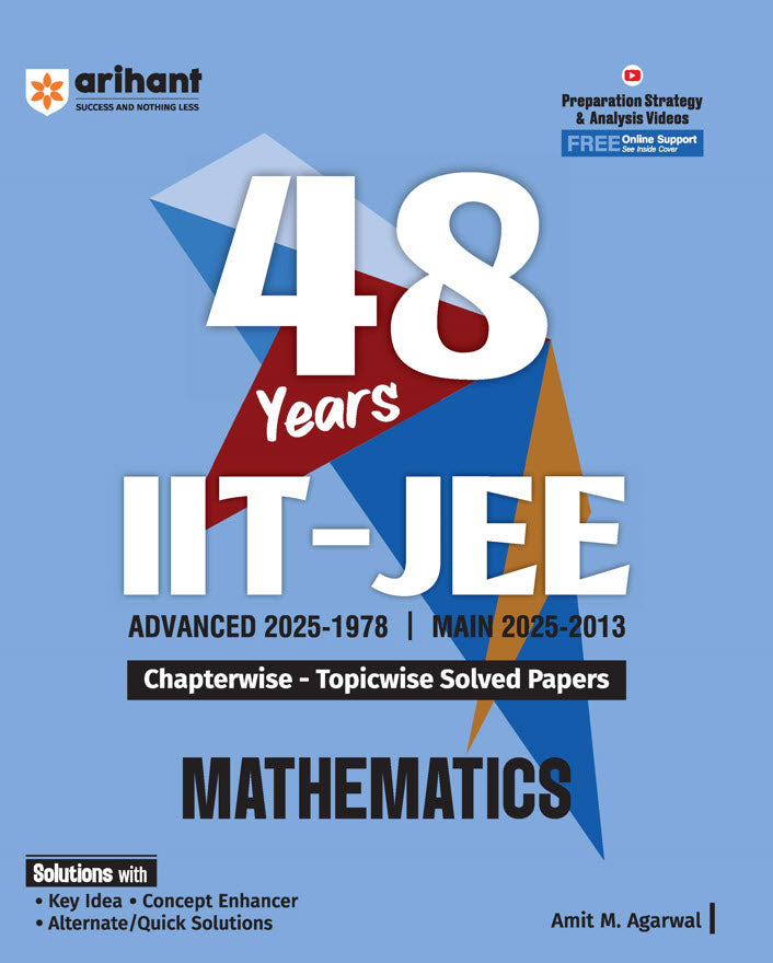IIT JEE (Main & Advanced) Mathematics | 48 Years Chapterwise & Topicwi ...