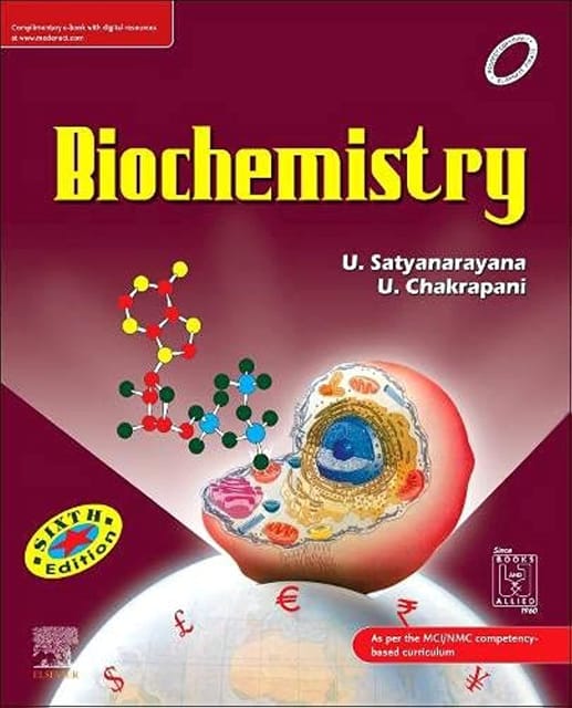 Biochemistry 6th Edition 2021 by Satyanarayana – OneTouch Book